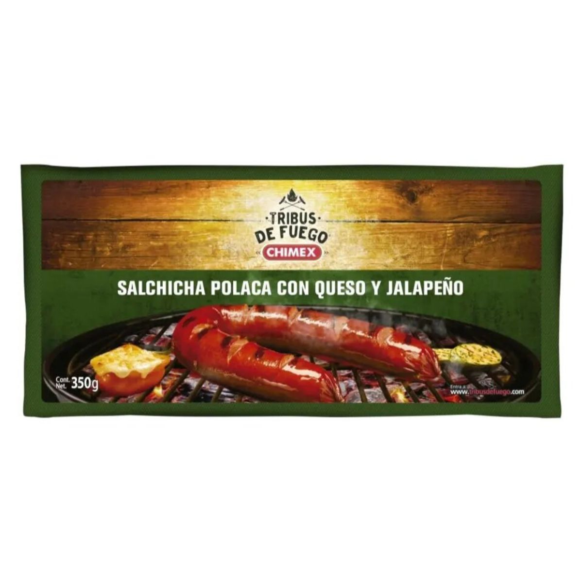 Salchicha Polaca Queso/Jalapeño - Chimex