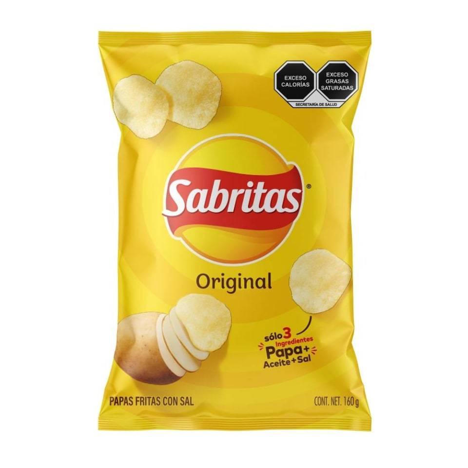Sabritas Crujientes Originales 160 g